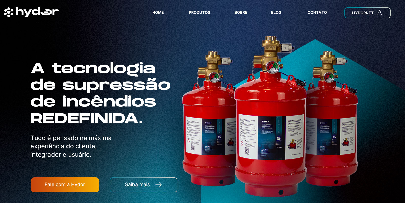Hydor - Tecnologia em supressão de incêndios